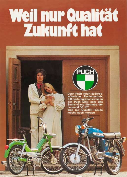 PUCH WIESER: Shop - Shop Farbposter Puch Jet & Maxi (ca.50x70cm)